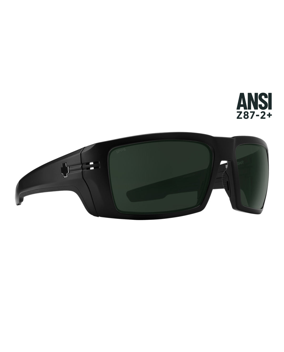 SPY Sunglass Rebar ANSI - Matte Black | Sun | SPY Optic NZ – Spy Optic